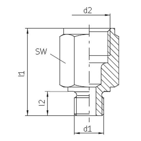 SKF-Anschlussstücke für Manometer | vogel-zentralschmierung.de